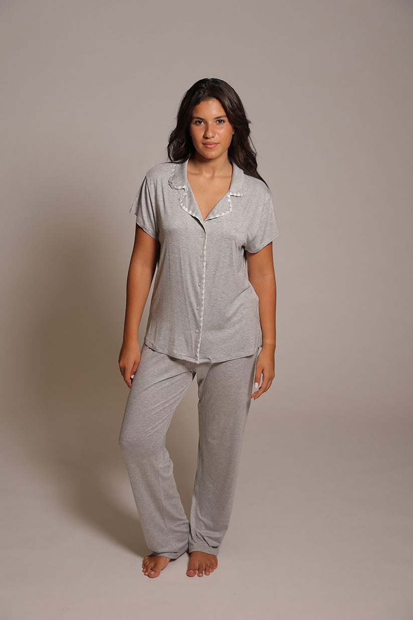 3Pcs Stretch Cotton Pajama | Nai Lingerie