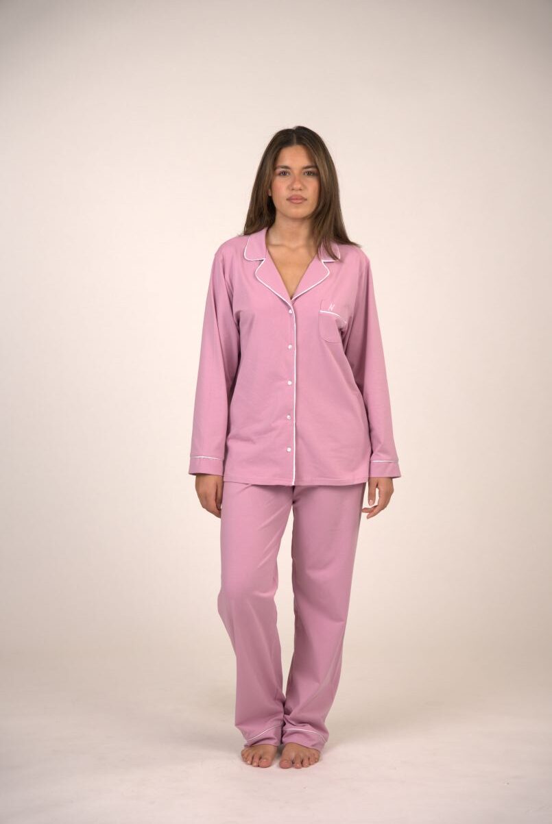 Soft Button Up Women's Pyjama | Cozy & Elegant Sleepwear | Nai Lingerie